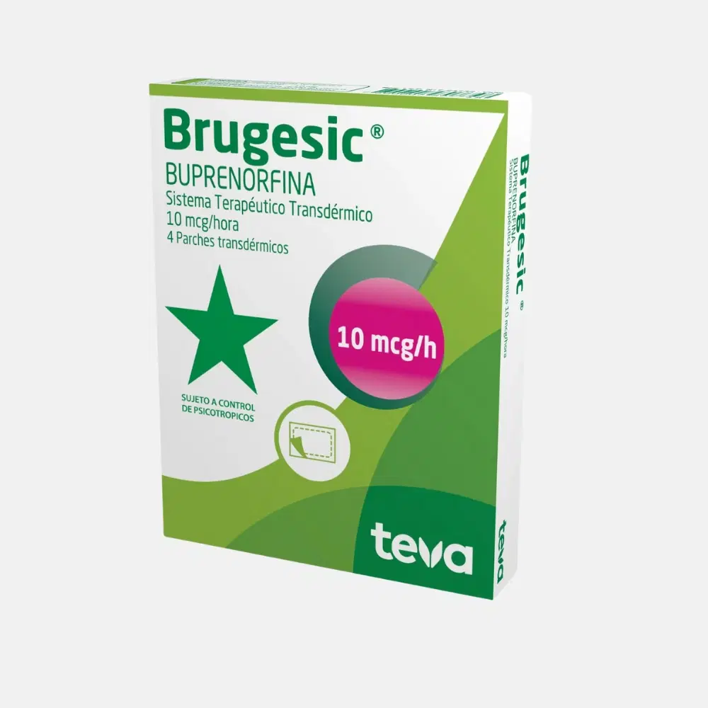 Brugesic 10mcg/hr 4 Pche.